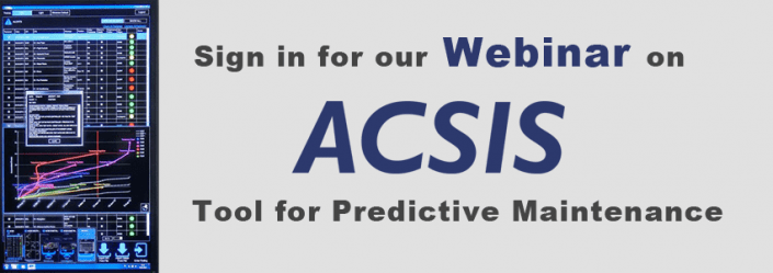 CrossConsense's Webinar on ACSIS -Tool for Predictive Maintenance
