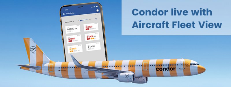 Condor goes live with LBA approved Aircraft Fleet View - CrossConsense